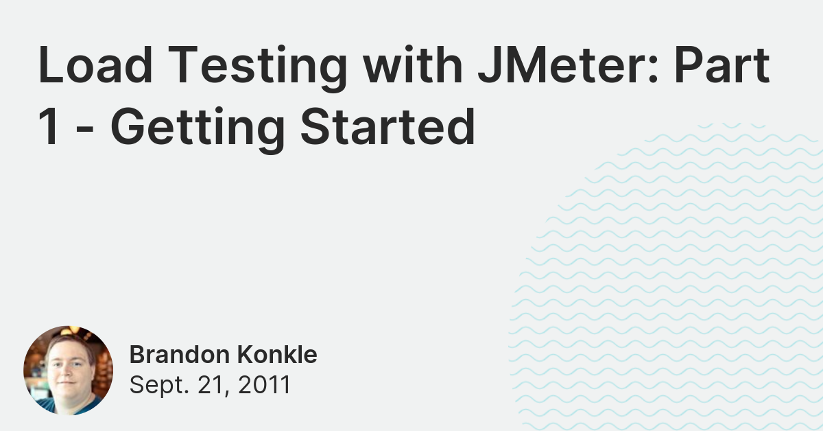 Load Testing With Jmeter Part 1 Getting Started Lincoln Loop 4463