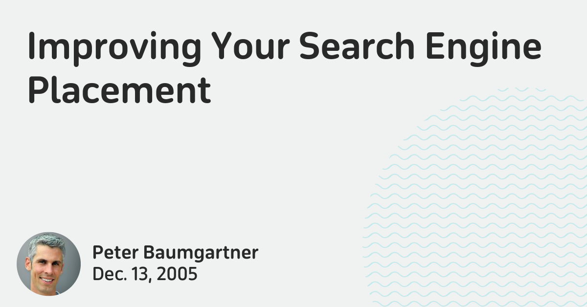 Improving Your Search Engine Placement | Lincoln Loop