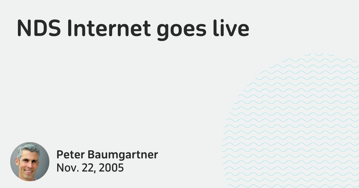 NDS Internet goes live | Lincoln Loop