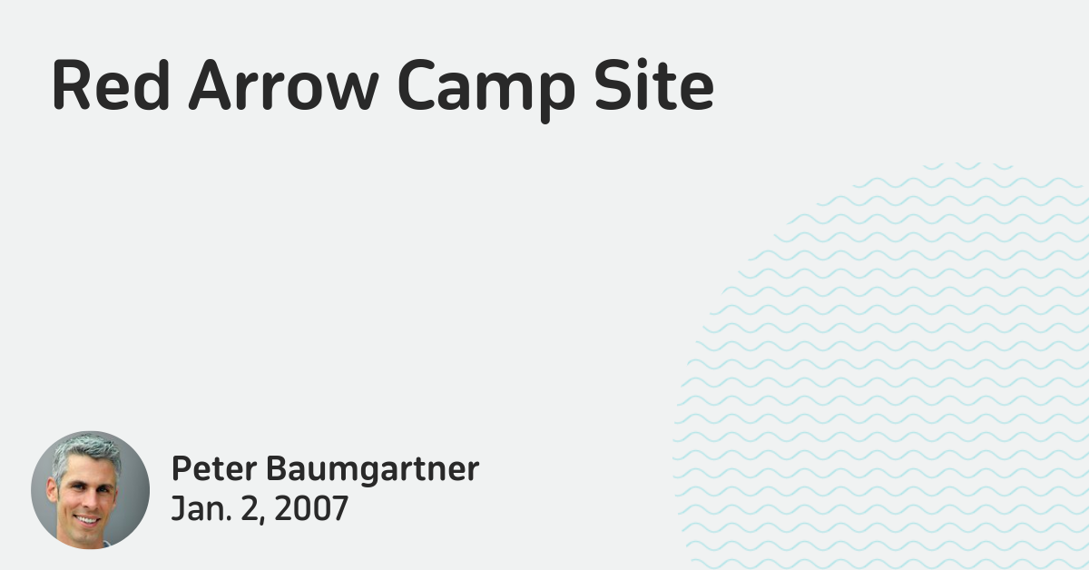 Red Arrow Camp Site | Lincoln Loop