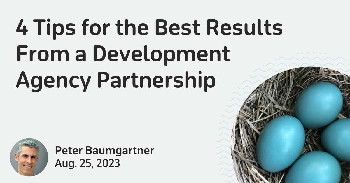 How to Make Your Development Agency Partnership Productive | Lincoln Loop